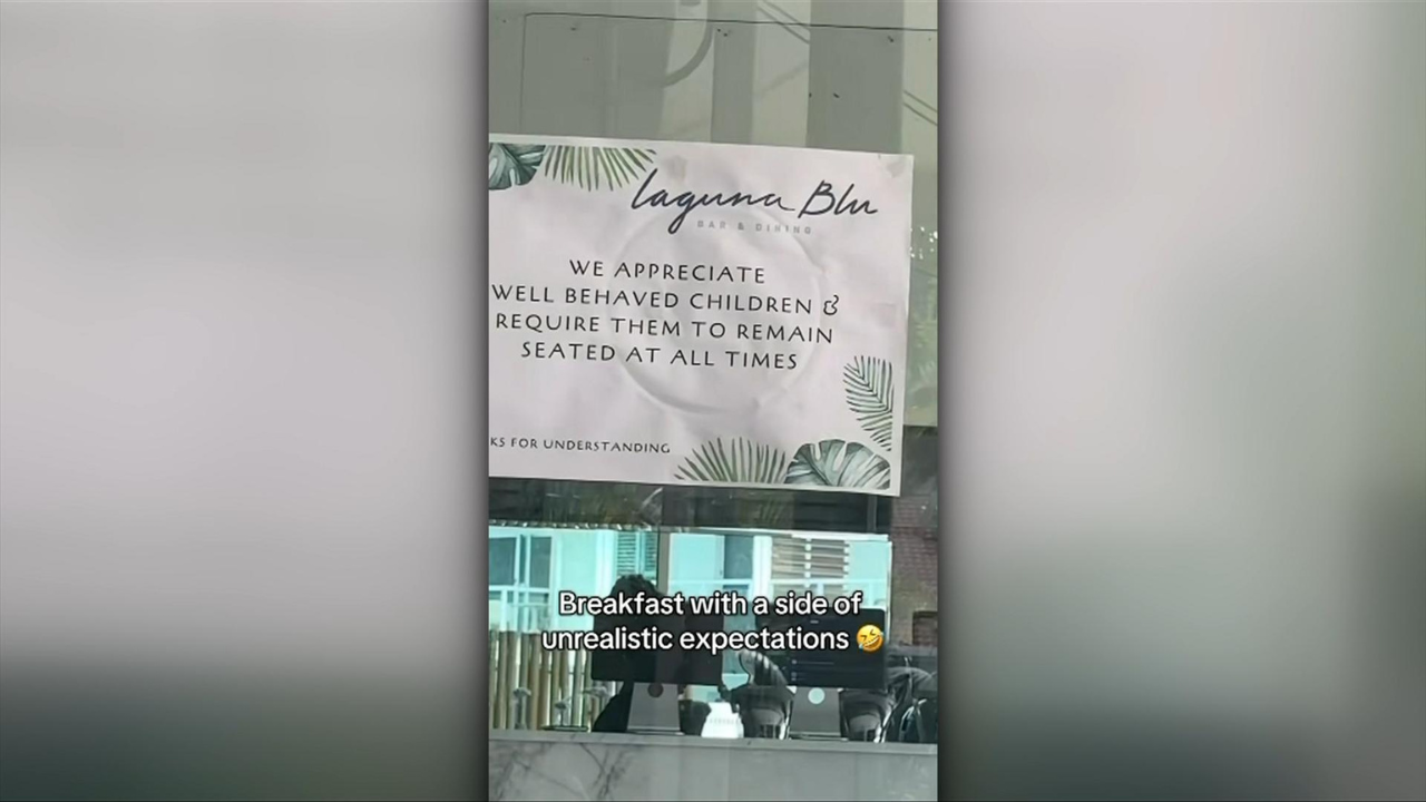 Nat Barr weighs in on restaurant’s toddler crackdown – OverSixty